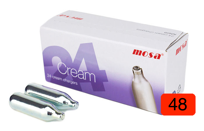 48 Cream Chargers – Cream Chargers Shop